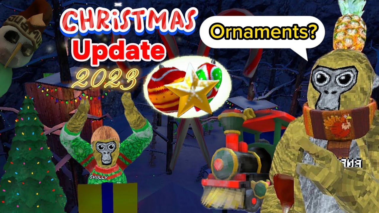 Gorilla Tag Christmas update 2023 is the BEST!!!! - YouTube
