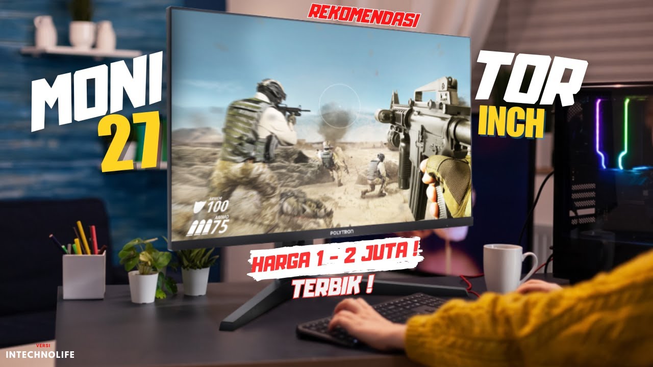 5 Rekomendasi MONITOR MURAH MULAI 1 JUTAAN 27 inch TERBAIK 2026 Cocok ...