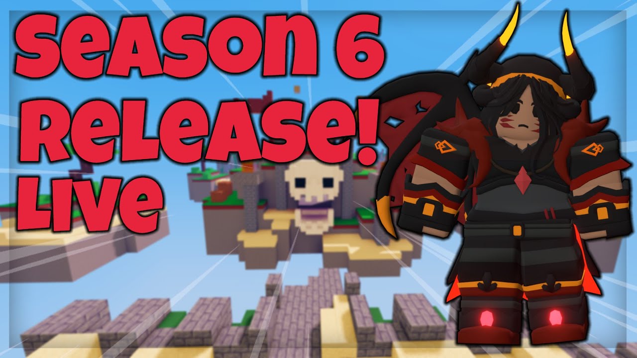 Grinding to Level 50! BedWars Season 6 (23/50) - YouTube