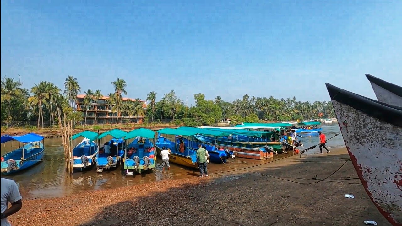 Dolphin view point in goa | COCO BEACH ⛱ | BOAT Ride Vlog - YouTube