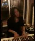 Cassandra singing + playing keys - YouTube