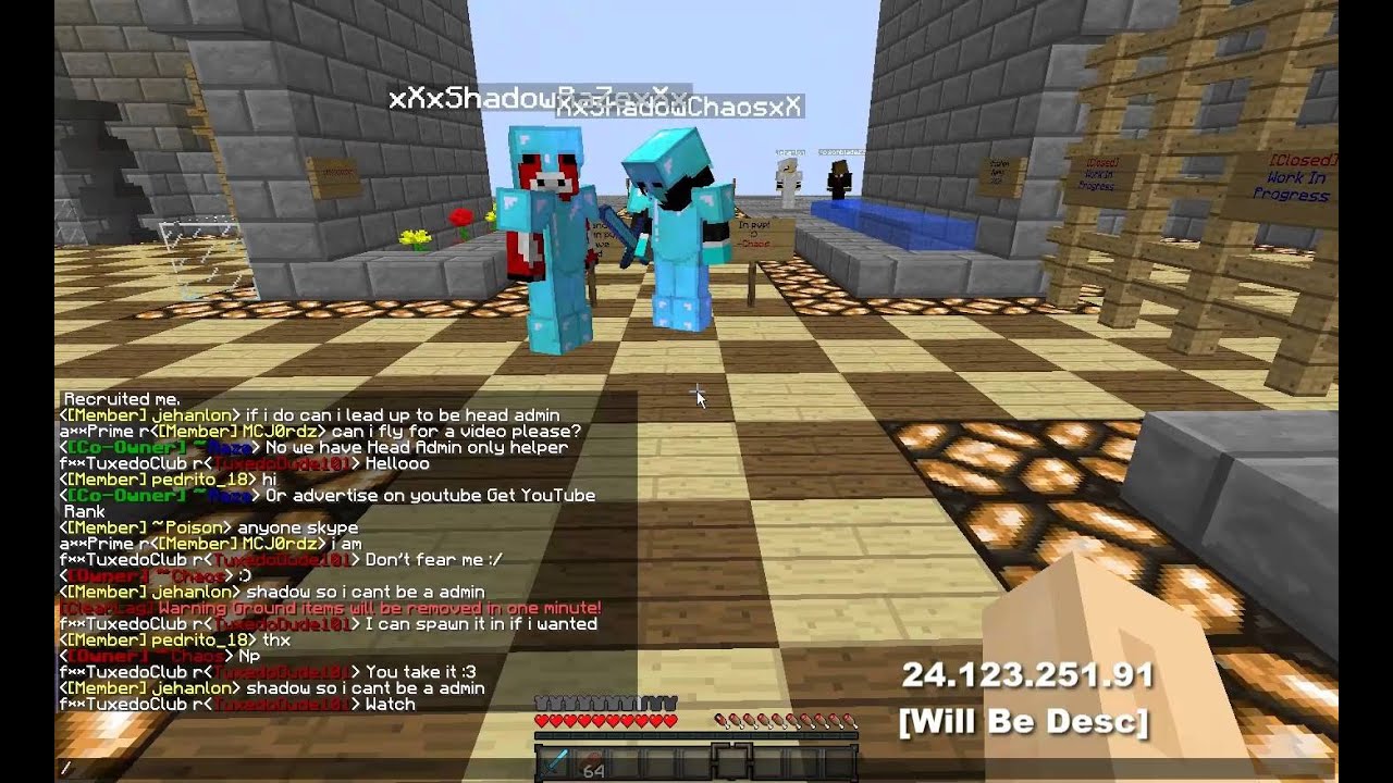 Minecraft Server![Shadow Craft] Needs Staff - 24/7 - Factions - Shops ...