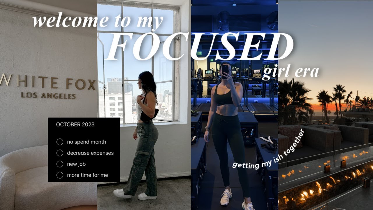 IN MY FOCUSED GIRL ERA: paying down debt, showing up for myself, no ...