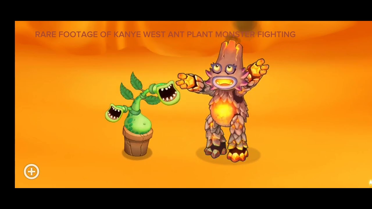 MSM VERY RARE FOOTAGE OF KANYE AND PLANT MONSTER FIGHTING # ...