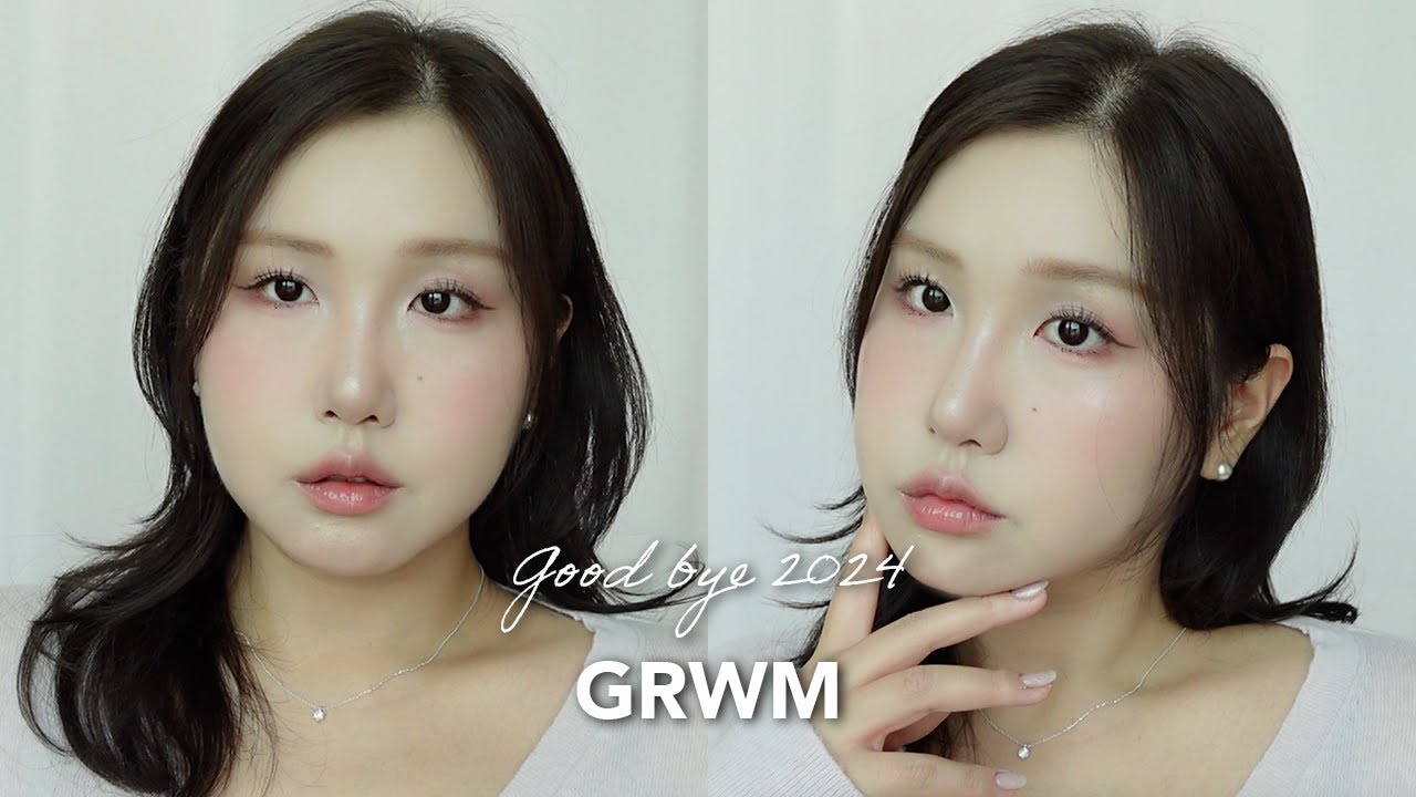 Grwm 언니 다이어트 어떻게 했어요와 헤어진 썰 풀어주세요의 답변과 함께하는 요청폭주 핑크 메이크업 ᰔ ଘ