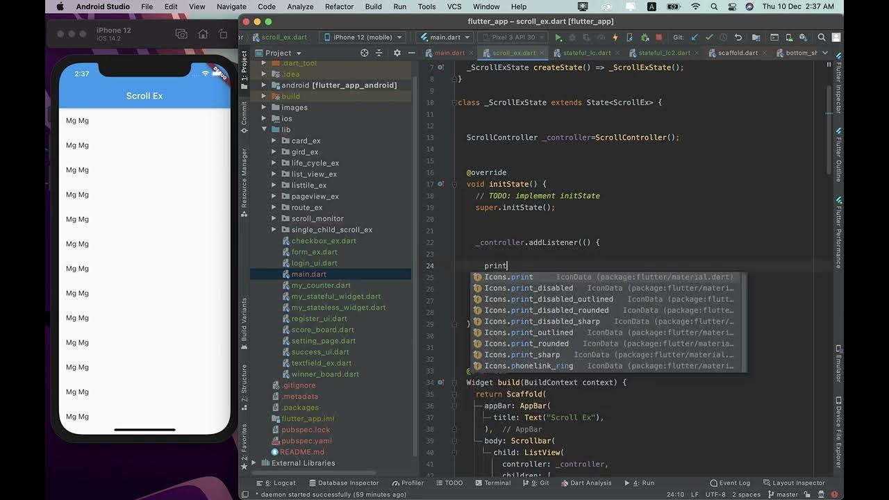 58 Scroll Monitor - YouTube