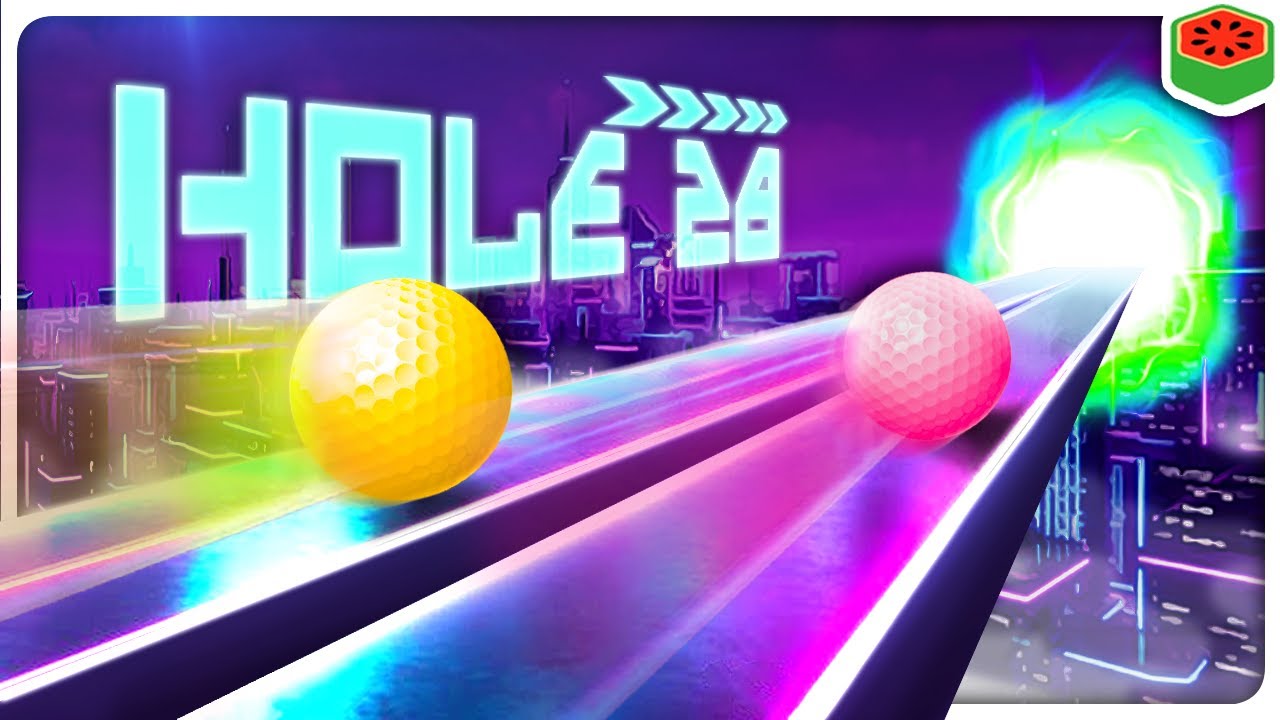 This Cyberpunk Golf It Map is Unbelievable - YouTube