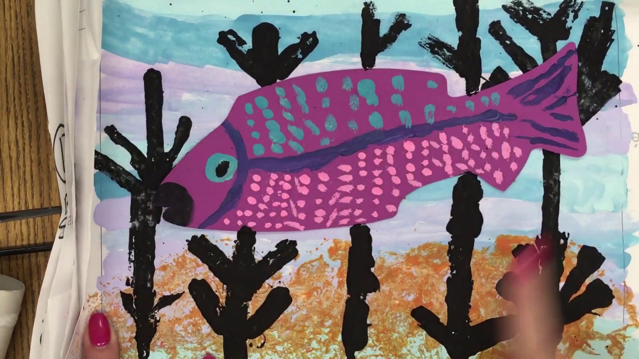 Easy Painted Fish/Trout with Accucut - YouTube