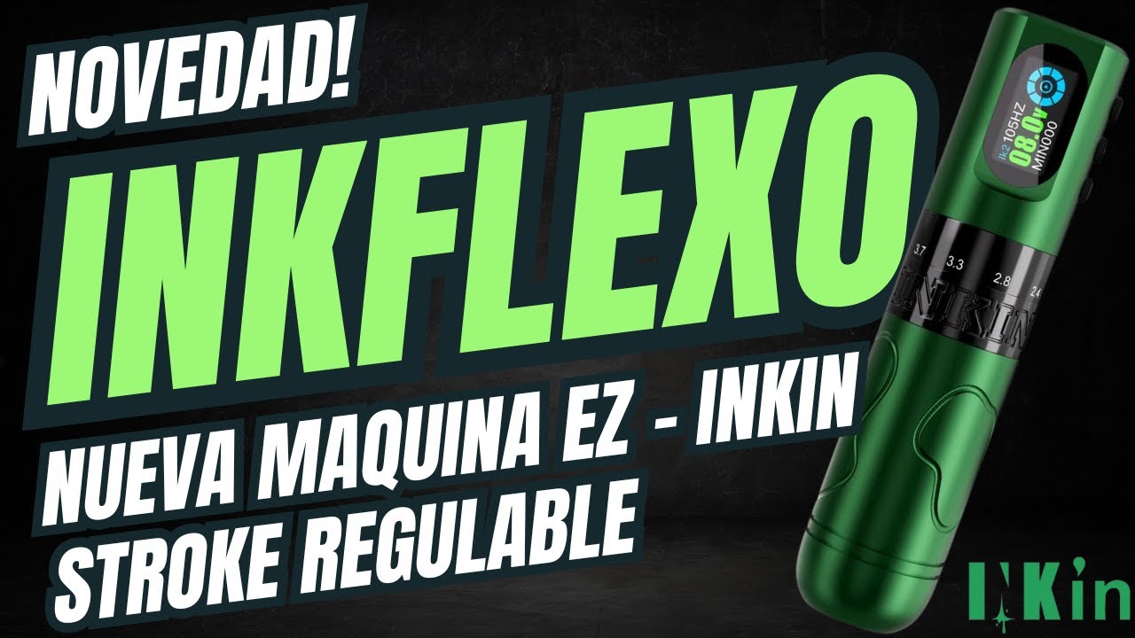 INKFLEXO de INKIN: Potencia y precisión ¿Vale la pena? - YouTube