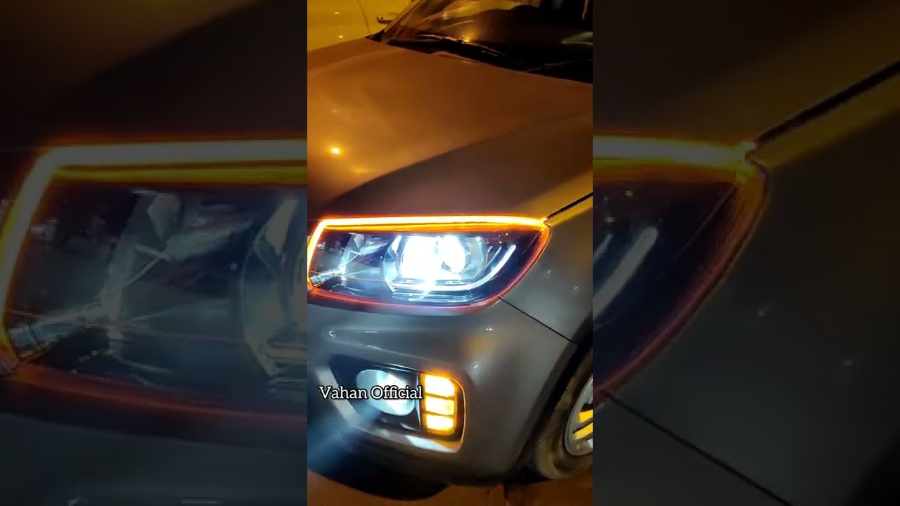 2022 Maruti Brezza DRL Lights Installation & Review Shorts 👌 - YouTube