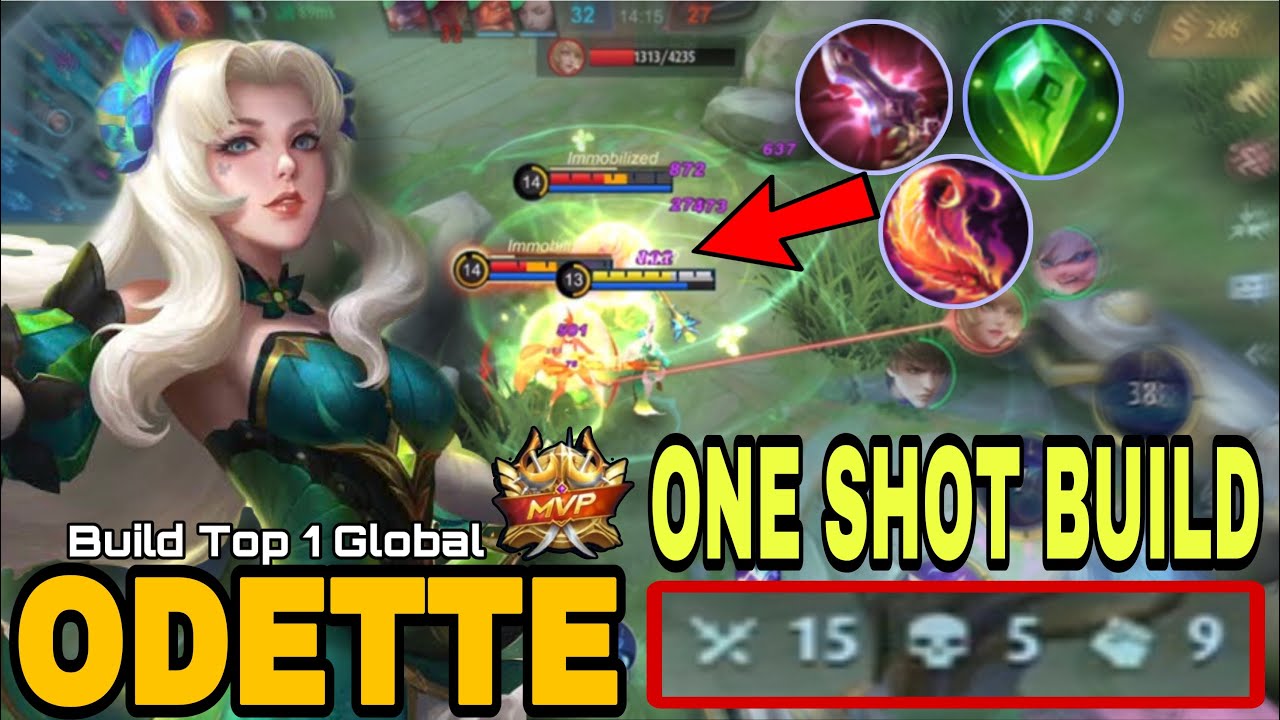 The New Revamped Odette Is Quite Scary | Build Top 1 Global | Mlbb ...