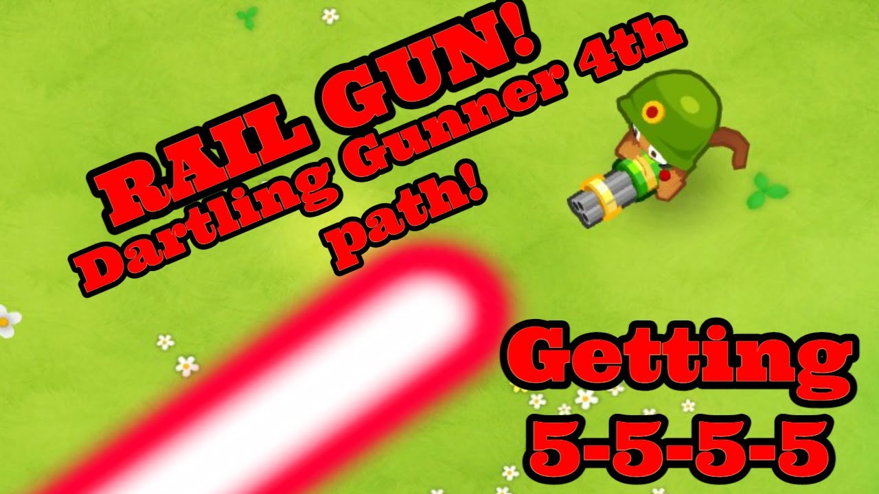 Getting the FOURTH PATH Dartling gunner in BTD6 (Modded) - YouTube
