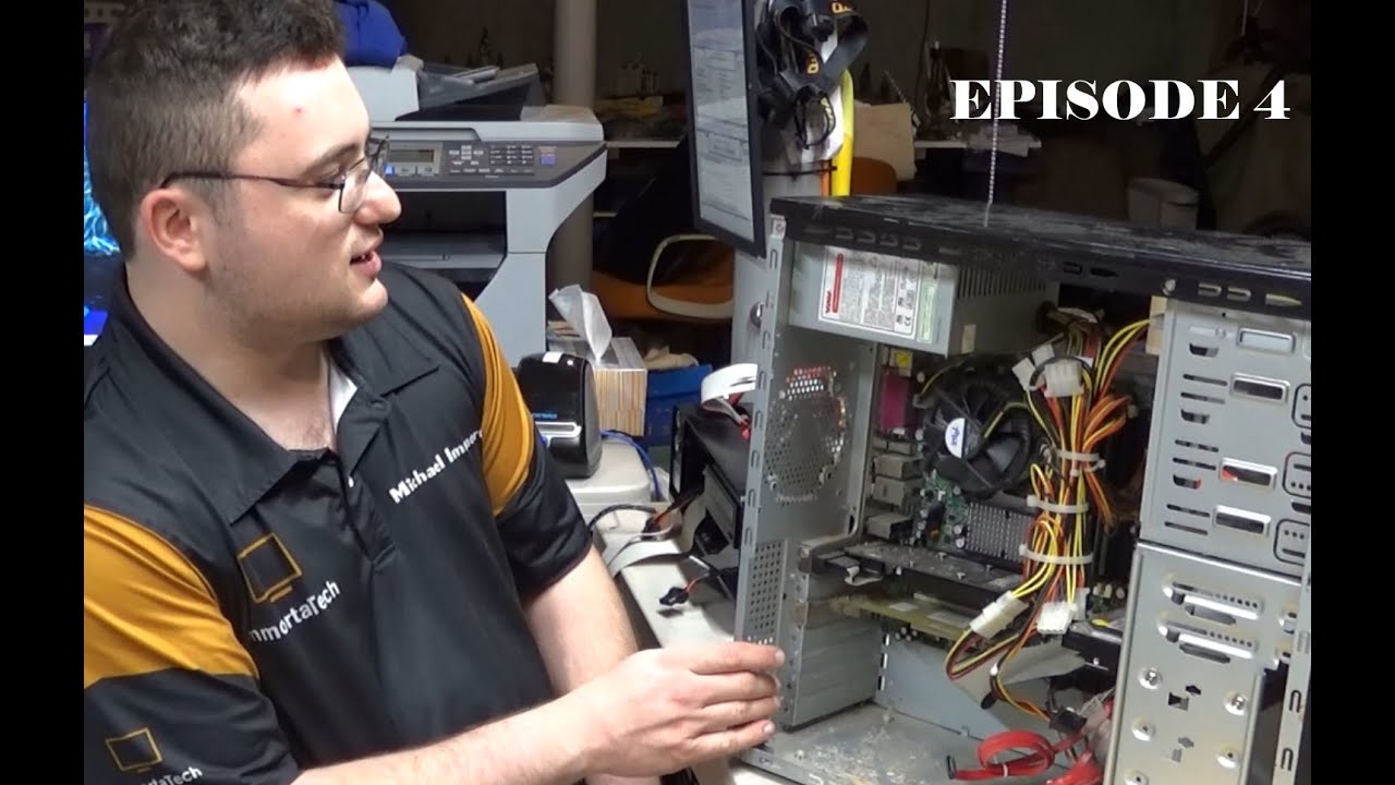 Can we get this Dirty 2007 Desktop Computer to Run Windows 11? - YouTube
