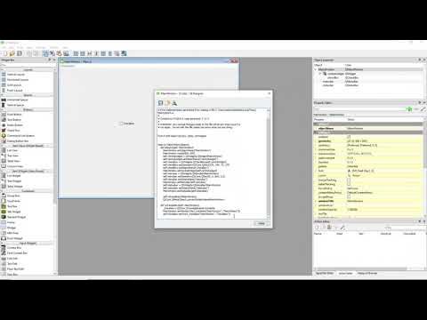 Code Generation failed Solved QT Designer - YouTube