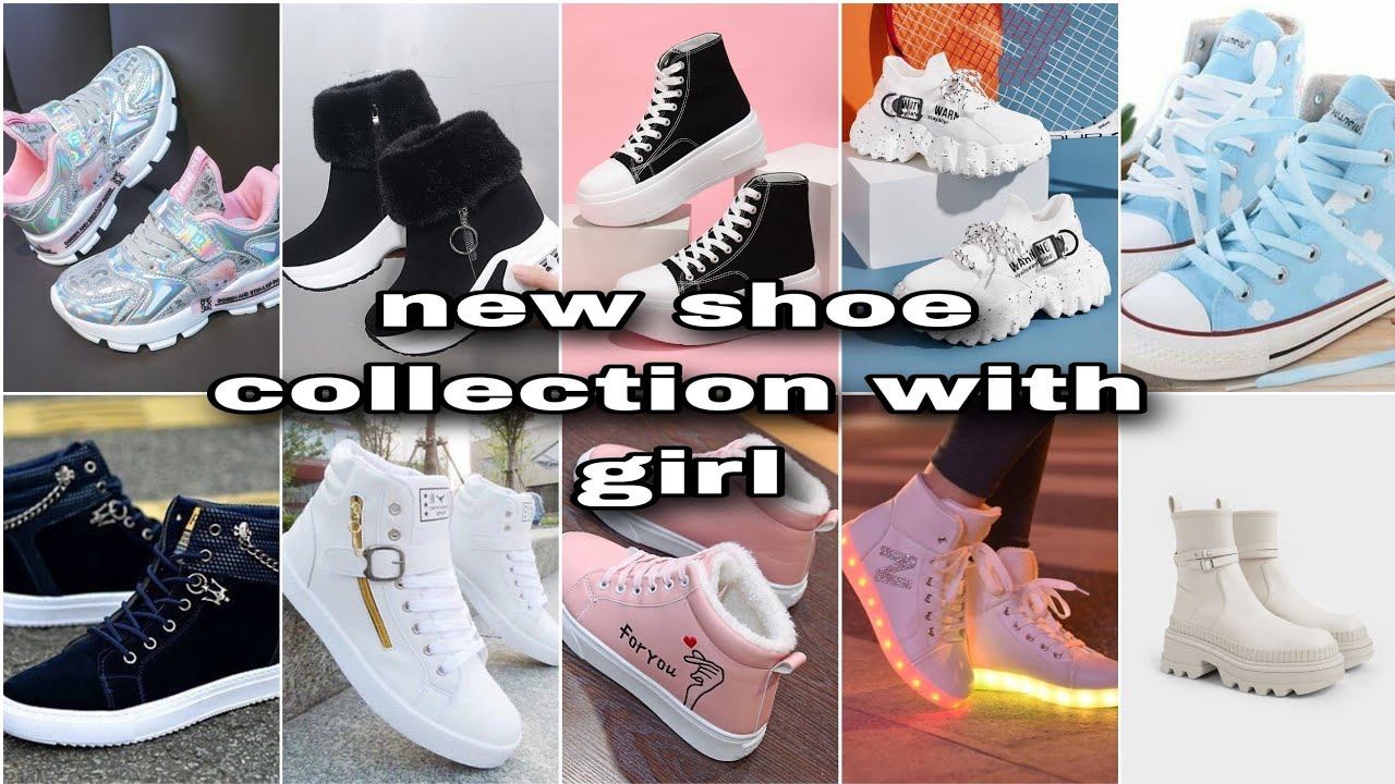 ️💃new shoe collection with girl//🥾👢 beautiful college shoe 🥰🌛# ...