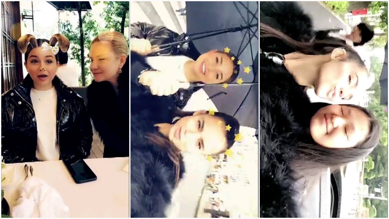 Sofia Carson w/ Sister Paulina in Japan - YouTube