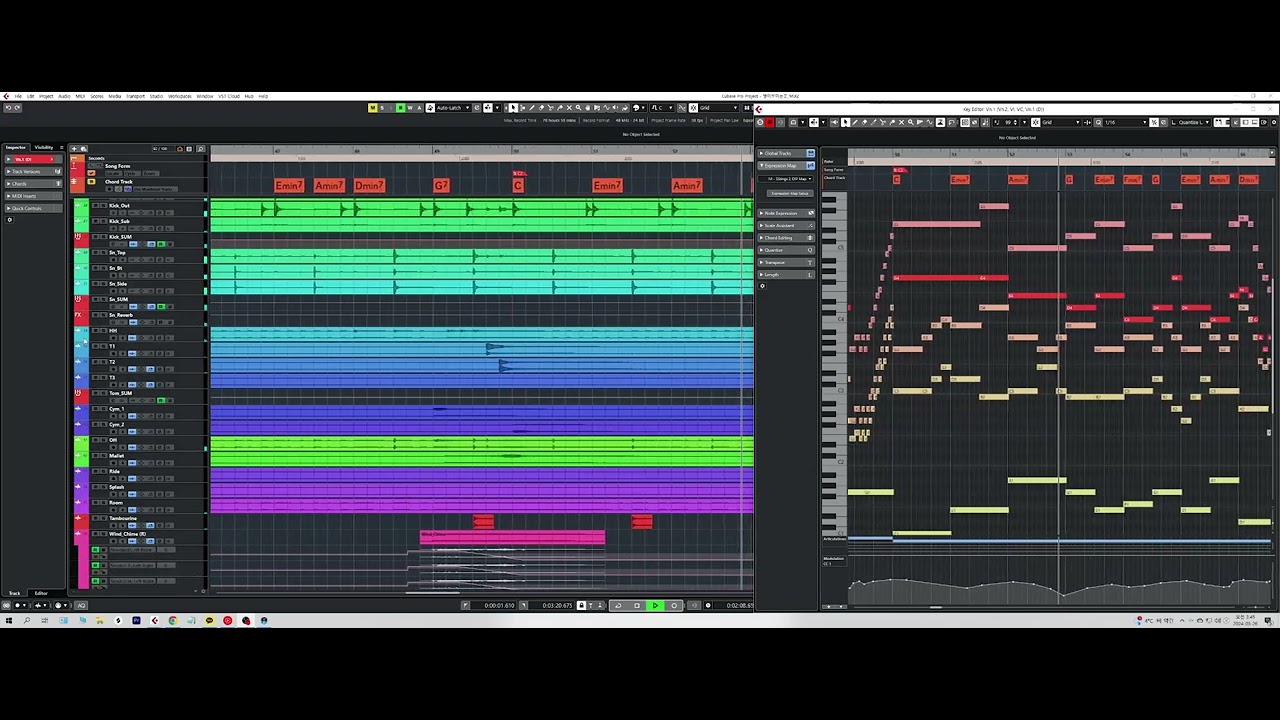 발라드 편곡_INSTㅣBallad MIDI StringsㅣDEMO_별이 보이는 곳ㅣCubase #instrumental ...