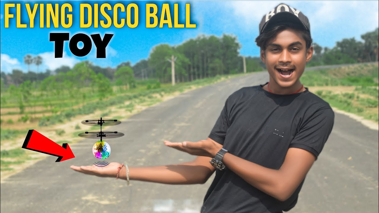 Amazing Flaying Disco Boll ToY !! Flying Disco Boll #experimentarmy ...