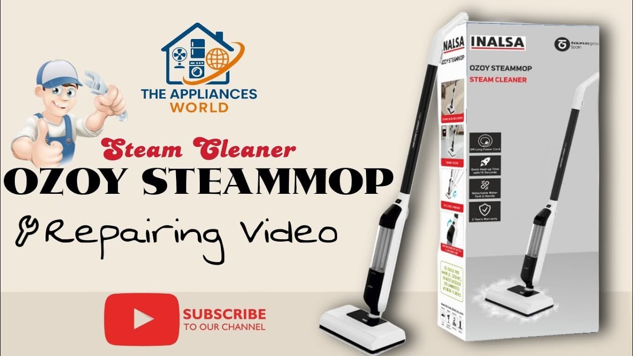 🧼 Inalsa Ozoy Steam Mop Vacuum Cleaner – Repair & Maintenance Guide 🔧 ...