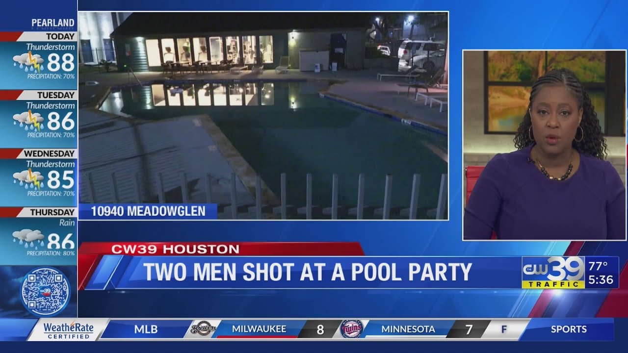 HPD: A pool party disturbance leads to two men being shot | CW39 ...