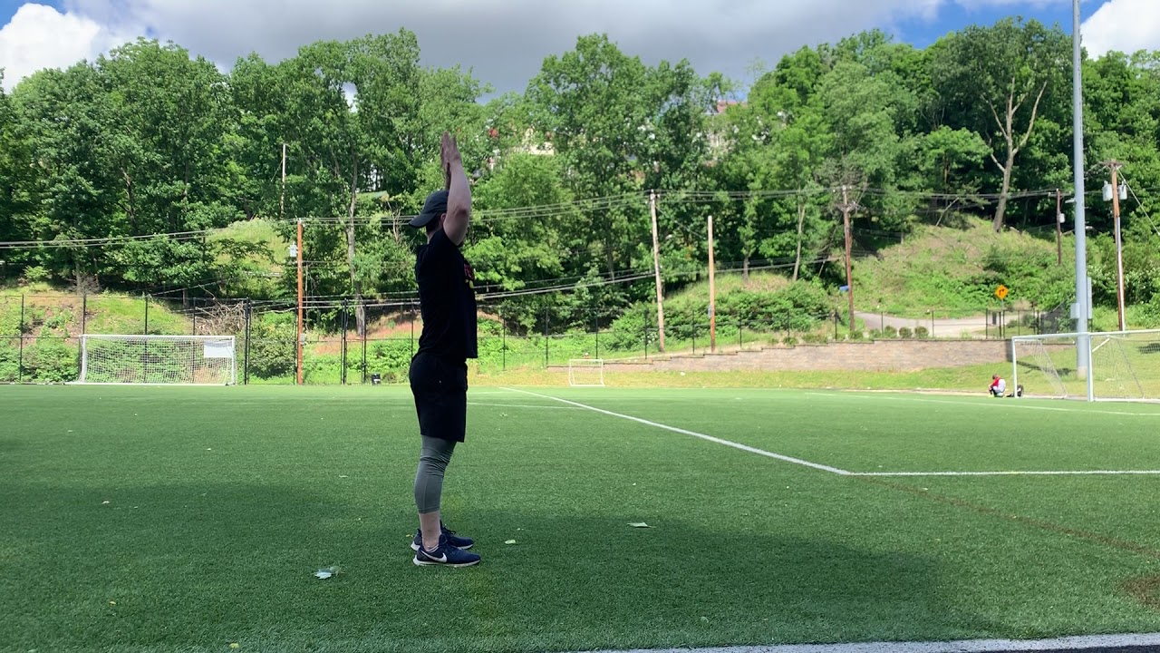 Broad Jump w/ Stick - YouTube