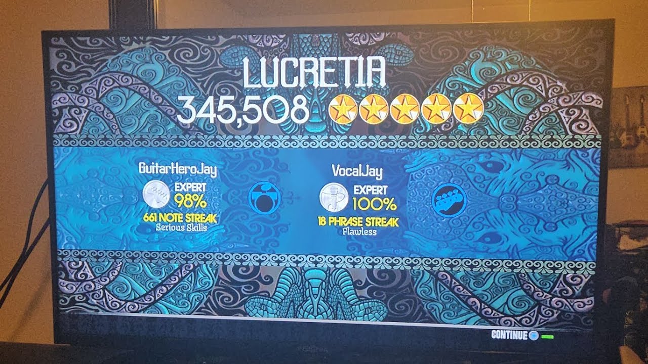 Rock Band 2 DLC Lucretia Expert Voxtar (345,508) - YouTube