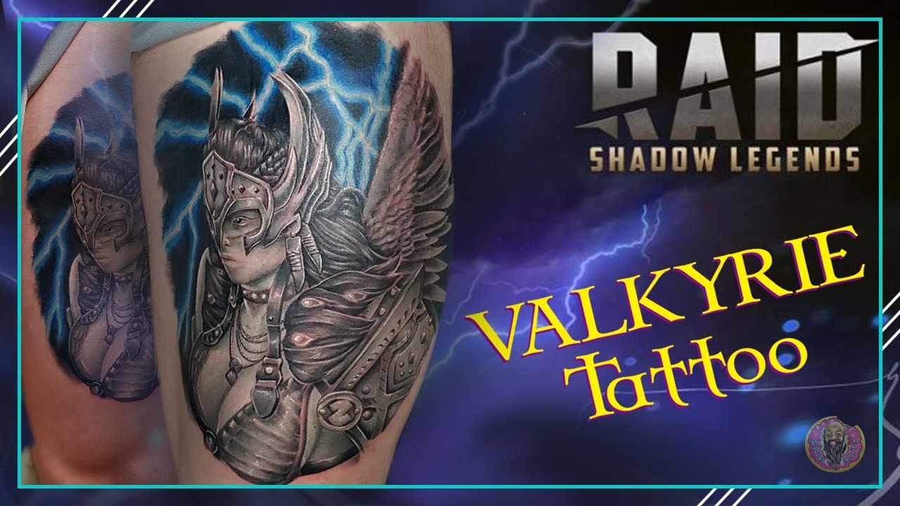 RAID Shadow Legends | VALKYRIE Tattoo - YouTube