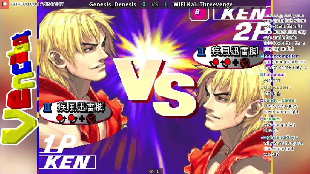 [3rd Strike] Threevenge Fighting EVERYBODY! 3S! 3F! NM! @ 02/15/22 ...