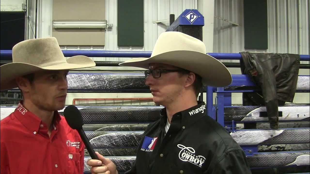 Justin Lloyd interviewed by Ted Stovin in Lloydminster, SK (PBR) '13 - YouTube