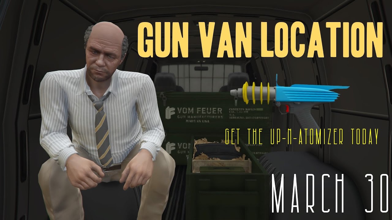 GTA Online Gun Van Location | Up-N-Atomizer Location Guide - YouTube