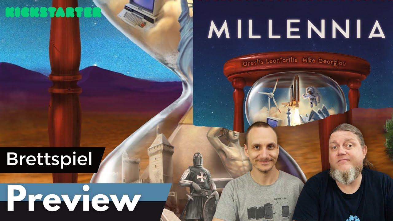 Millennia: Tracks of Time – Brettspiel – Preview mit Alex & Peat - YouTube