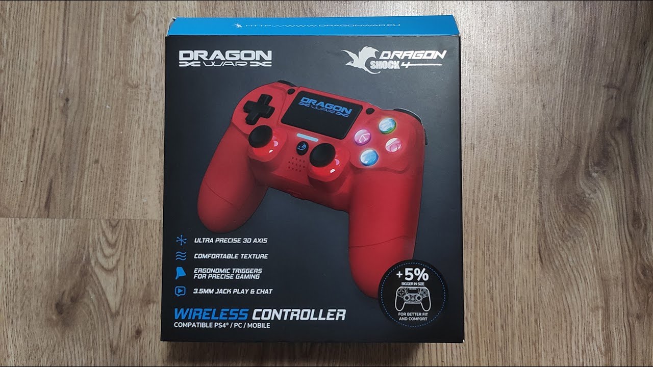 Dragonwar PS4 Controller Unboxing and 14 day Review - YouTube