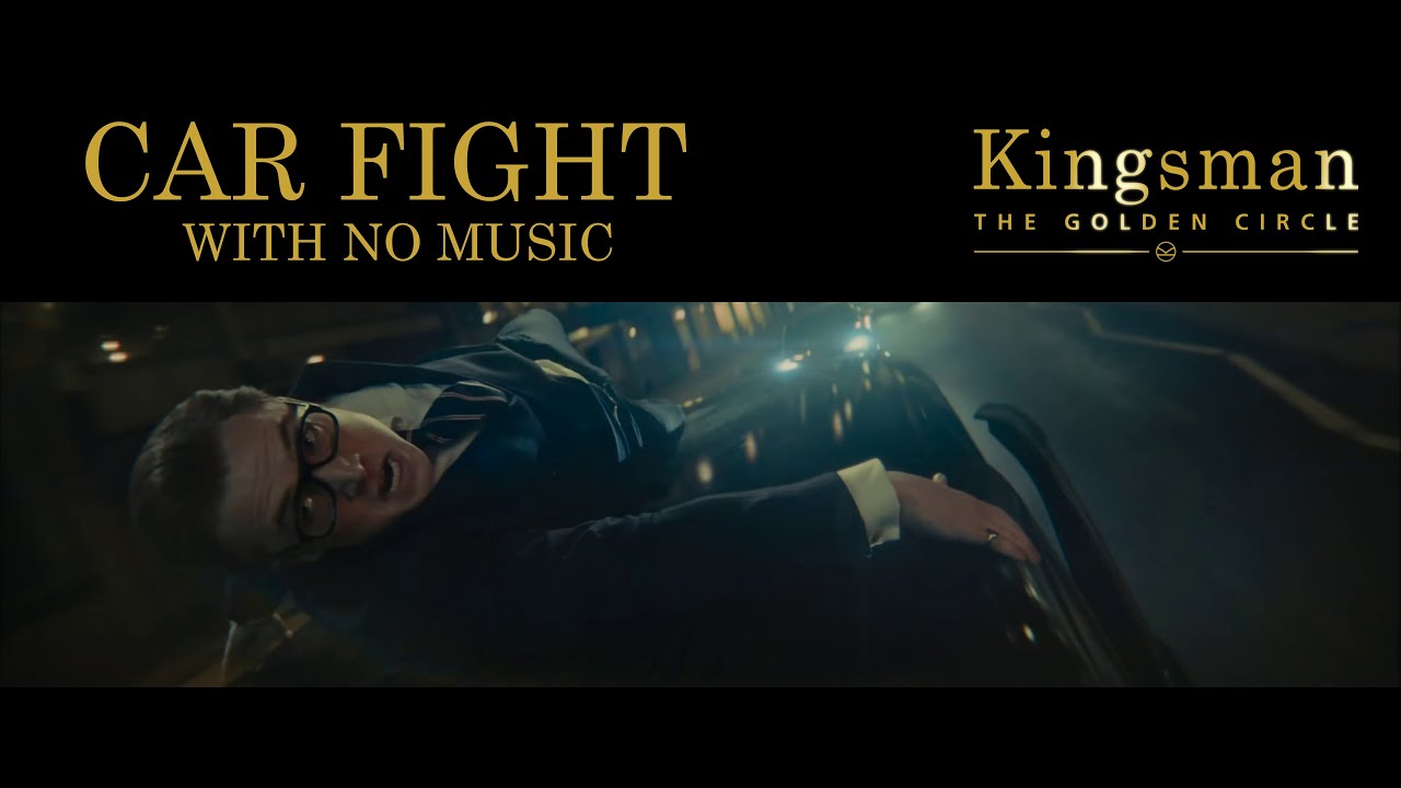 Kingsman: The Golden Circle - Car Fight Scene with No Music - YouTube