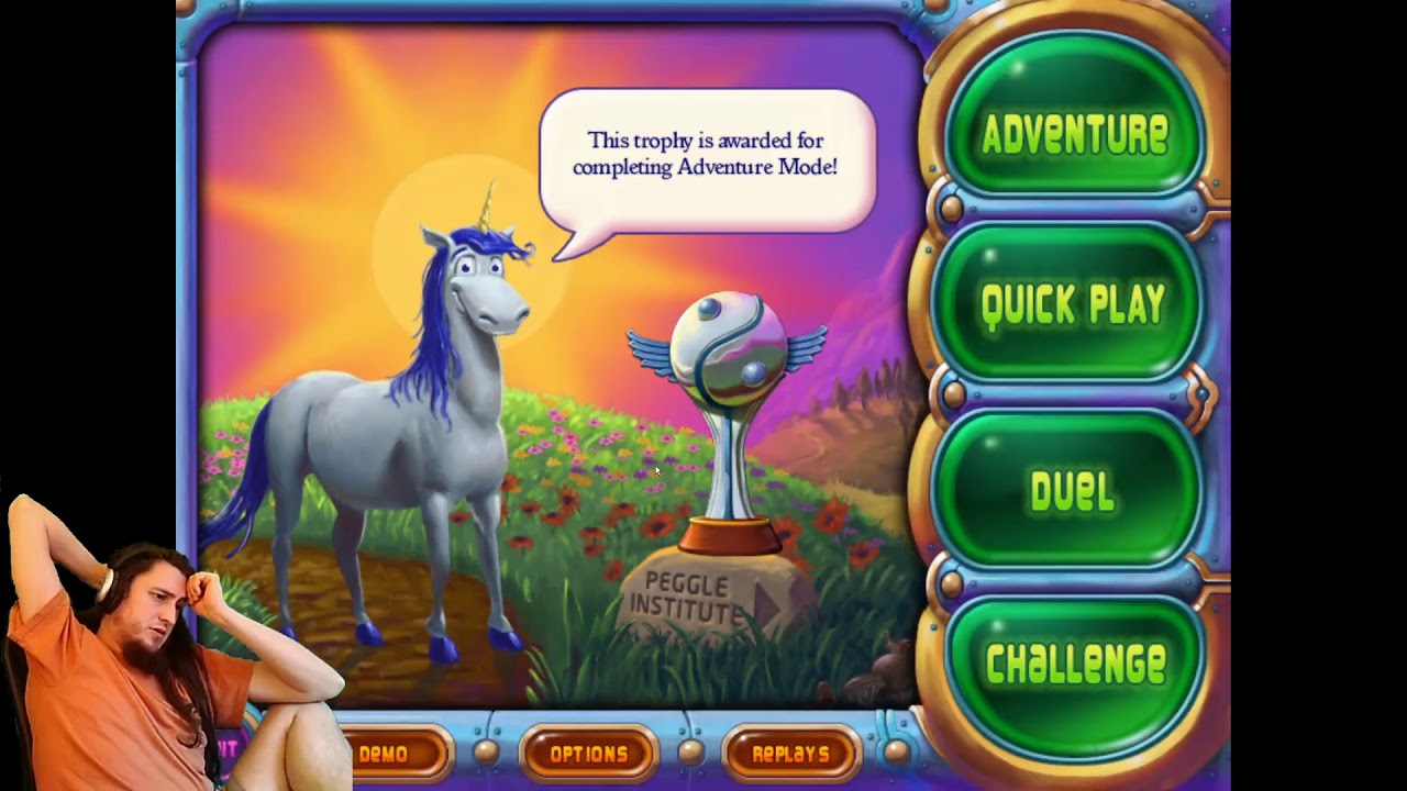 Getting Pegged || Peggle Deluxe - YouTube