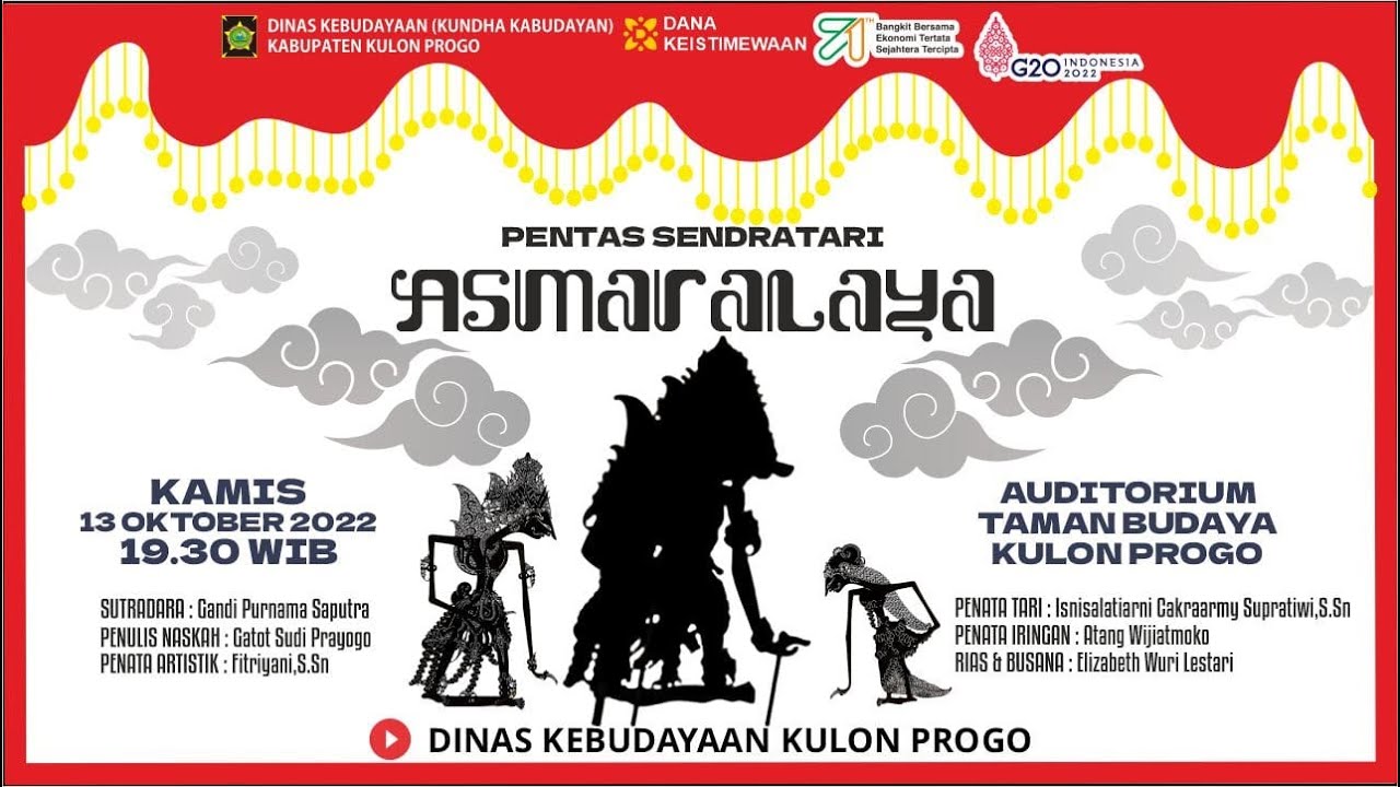 LIVE STREAMING- PENTAS SENDRATARI " ASMARALAYA " - KAMIS, 13 OKT 2022 ...