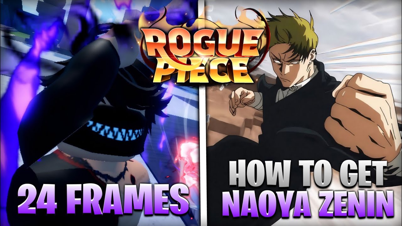 Rogue Piece | NAOYA ZENIN | Showcase + Tutorial Como Obter Naoya (24 ...