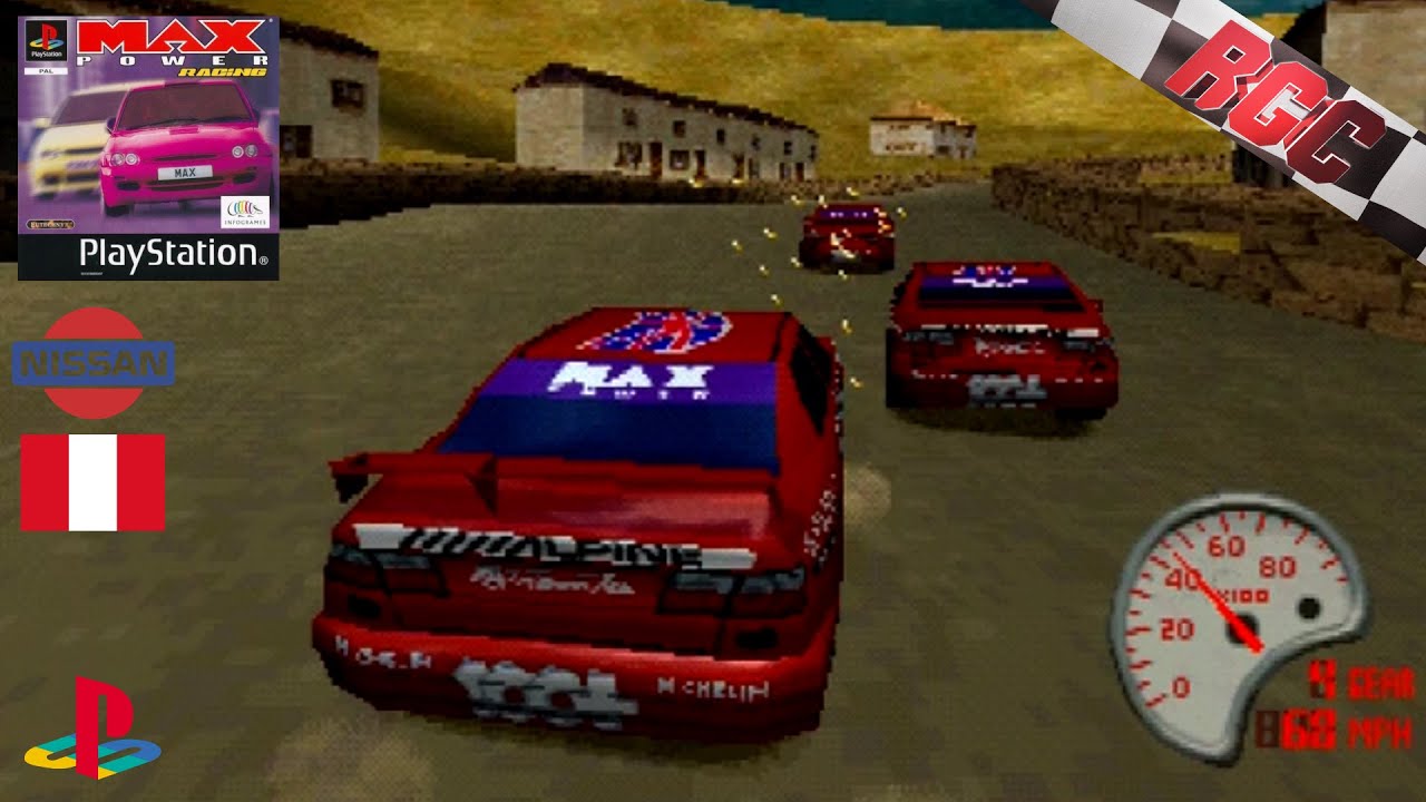 Max Power Racing | Nissan Primera BTCC | Peru | PlayStation/PS1/PSX HD ...