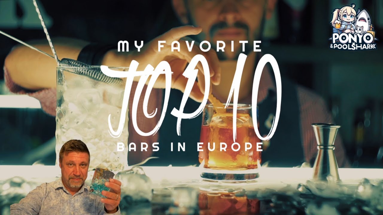 My Favorite Top 10 Best Bars in Europe! - YouTube