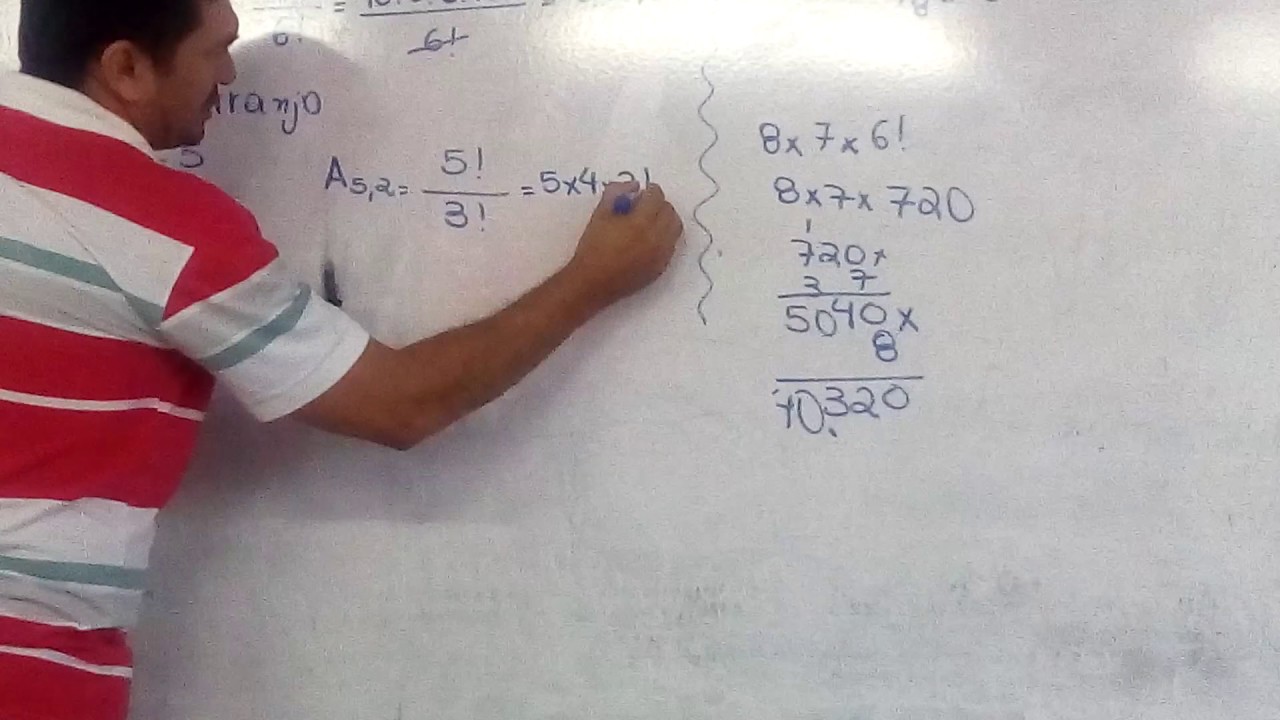 MATEMÁTICA : Arranjo de fatorial " - YouTube