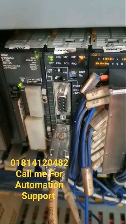 #Omron Plc Fault Find out - YouTube