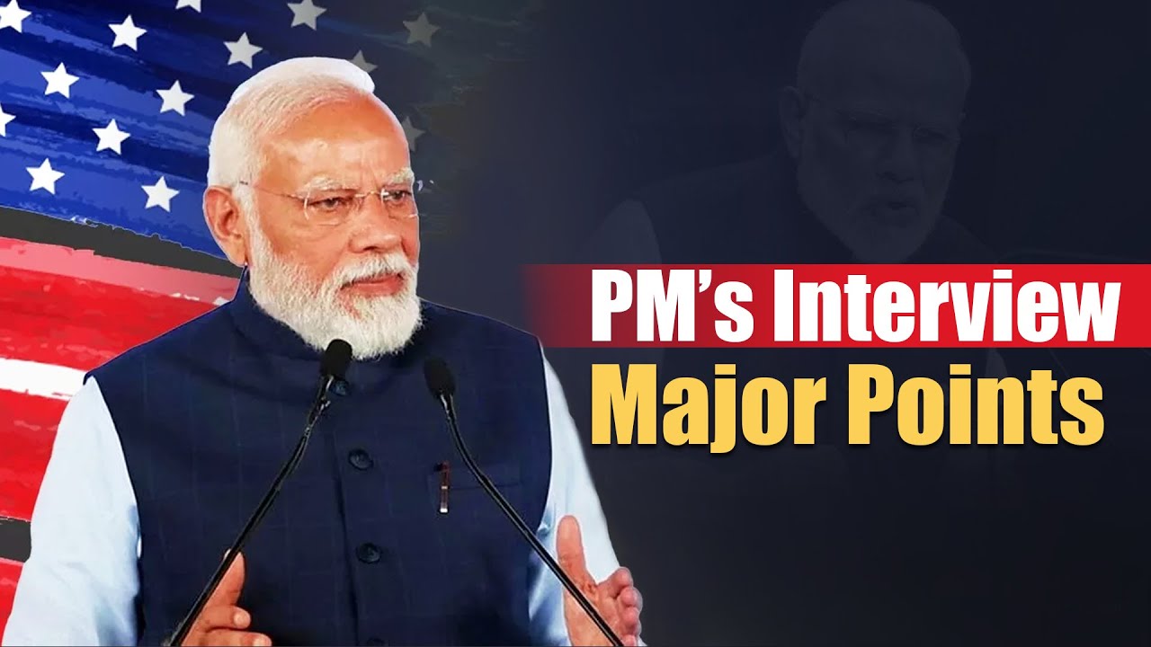 Highlights- PM Modi’s interview to Wall Street Journal - YouTube