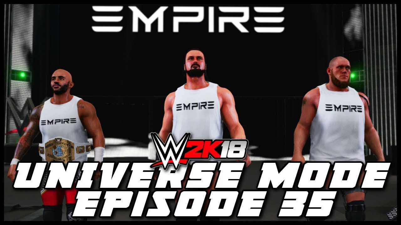 Wwe 2k18 Universe Mode Battleground Ppv Part 3 3 35 Youtube
