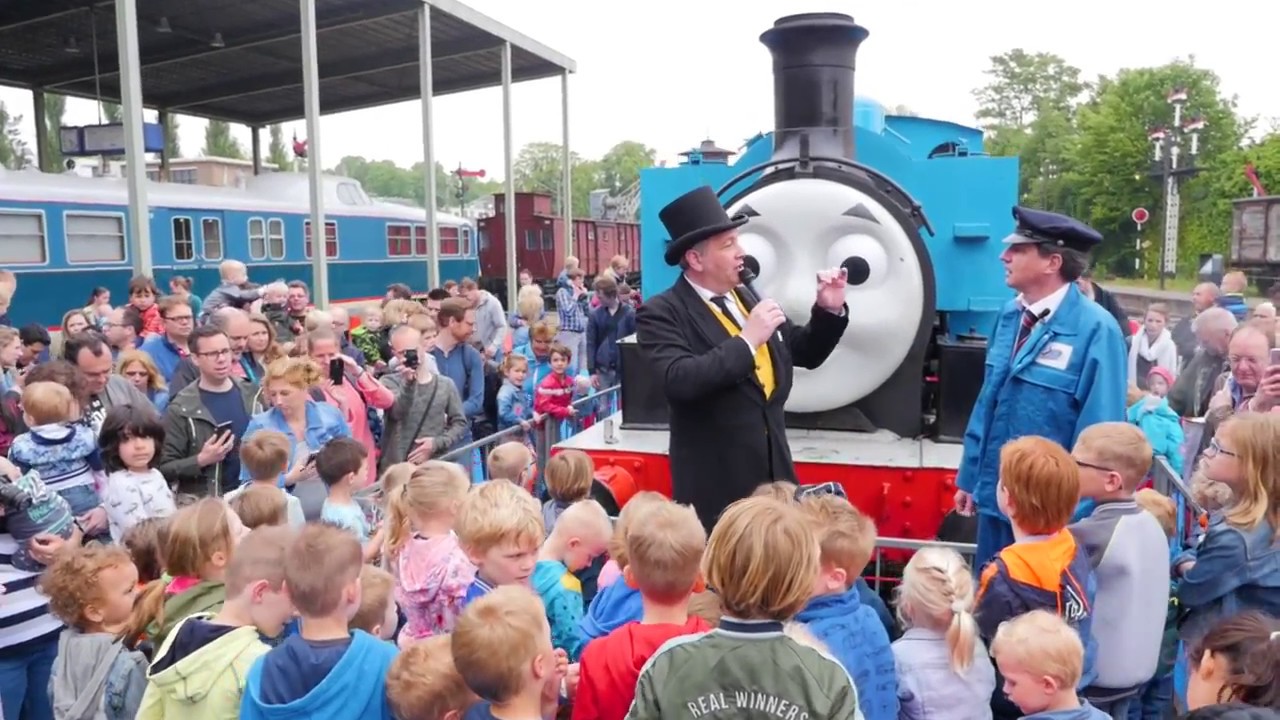 Thomas Weekend 2018 in het Spoorwegmuseum - YouTube