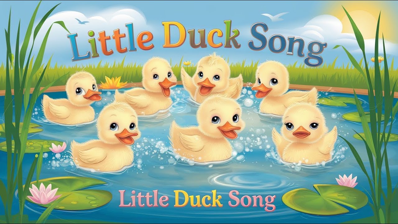 A Day in the Life of Little Duck 🦆 | Fun Kids Song & Entertainment ...