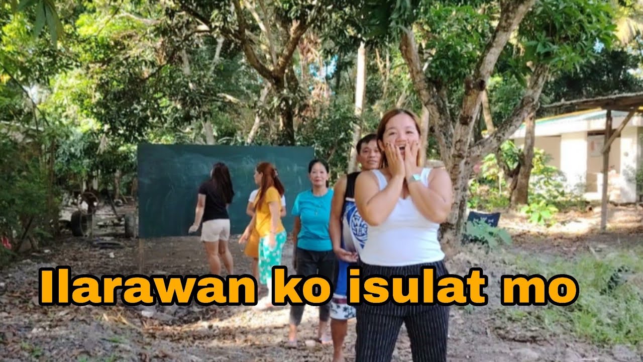 ilarawan mo isulat ko challenge - YouTube