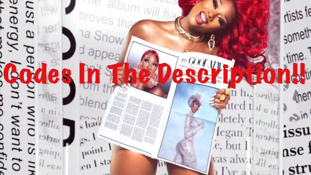 Megan Thee Stallion Roblox ID Tiktok Codes working 2021 YouTube Megan Thee Stallion Roblox ID Tiktok Codes working 2021 YouTube