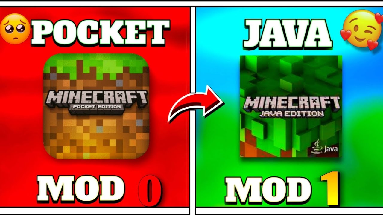 Convert Minecraft Pocket Edition Into Java Edition With Only This One ...