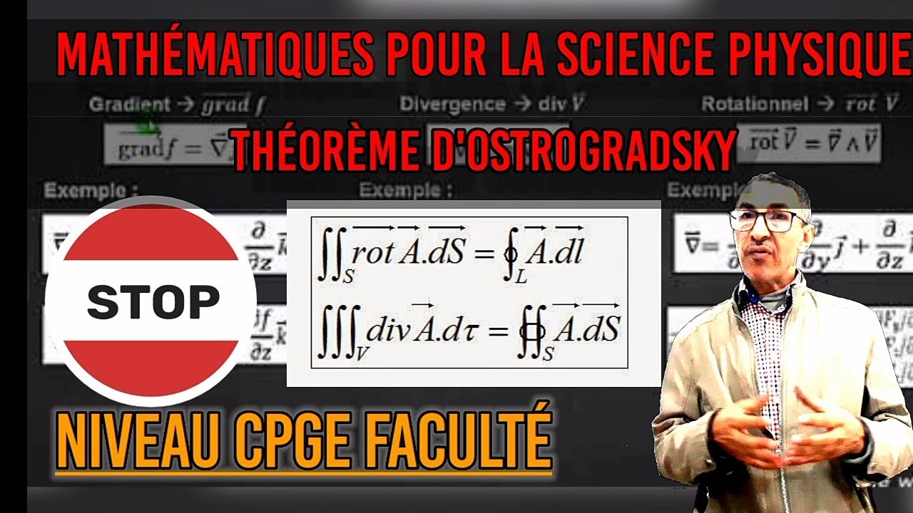 démonstration du théorème de Grenn Ostrogradsky " flux divergence ...