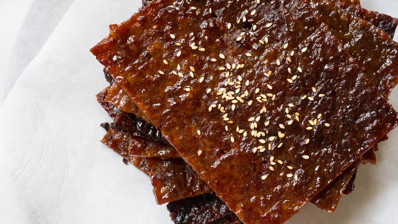 bak kwa is very easy to make - YouTube