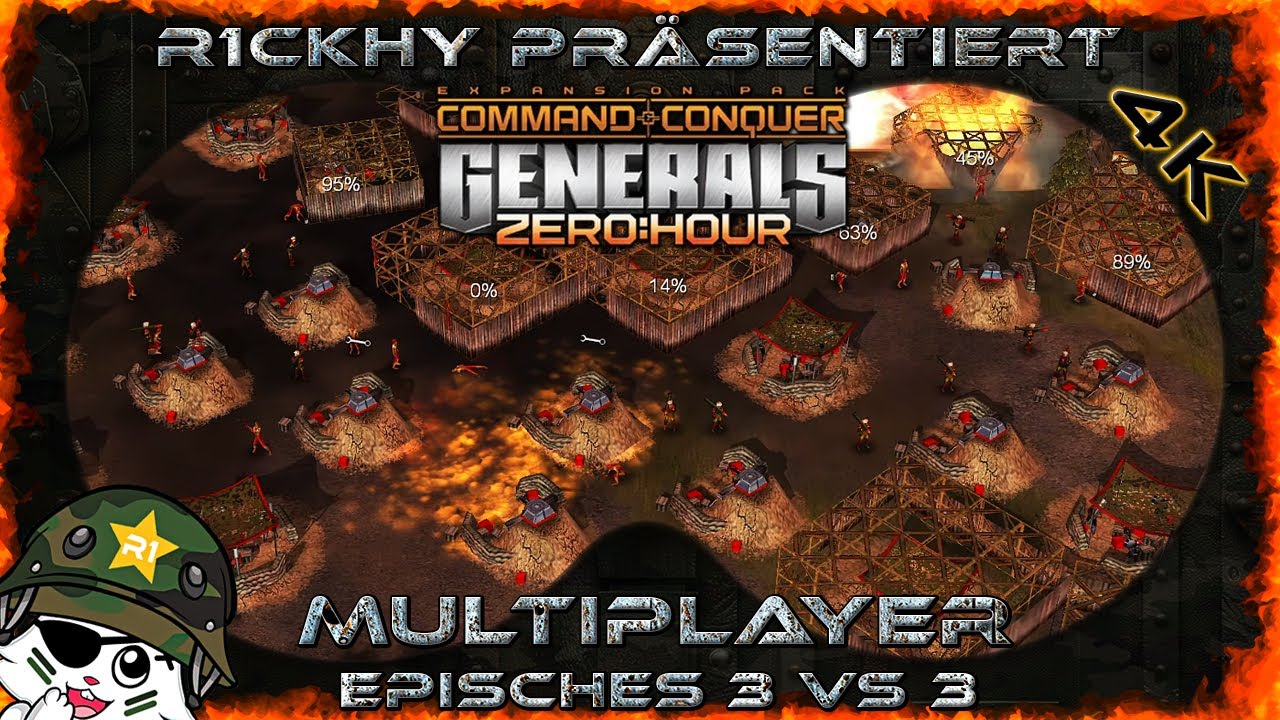 3vs3 Multiplayer - G1A, VIK, R1 VS N8, BEA, IDC 📢 Command & Conquer ...